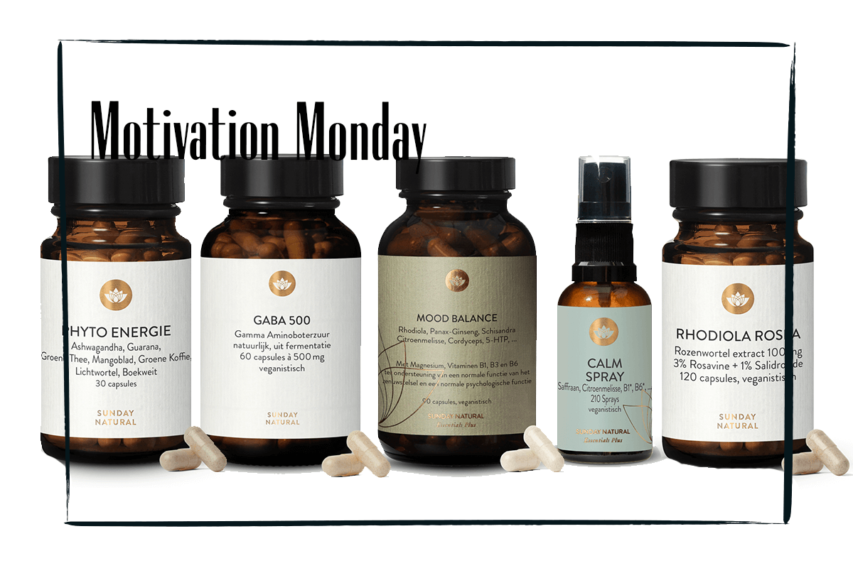 Motivation Monday: maak kans op een Sunday Natural Happy Mood Kit